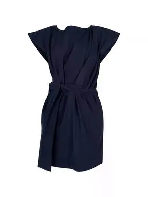 Soeur Hallie Belted Dress - Blue