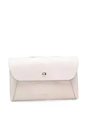 Furla Logo-lettering Leather Belt Bag