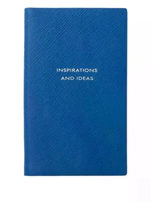 Smythson Leather-cover Notebook