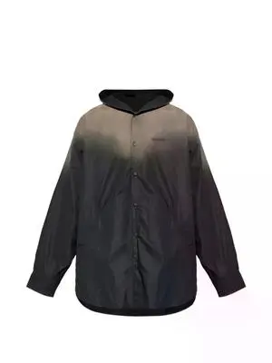 Balenciaga Hooded Button Shirt