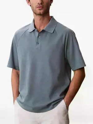 Calvin Klein Raglan-sleeve Polo Shirt