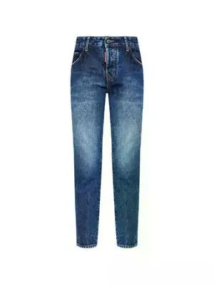 Dsquared2 Teddy Distressed Faded Jeans
