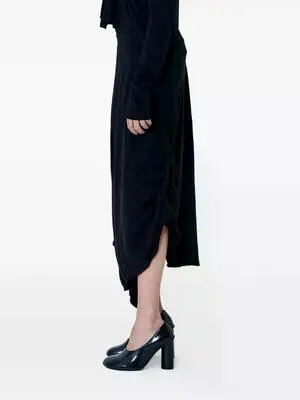 Yohji Yamamoto Asymmetric Draped Skirt