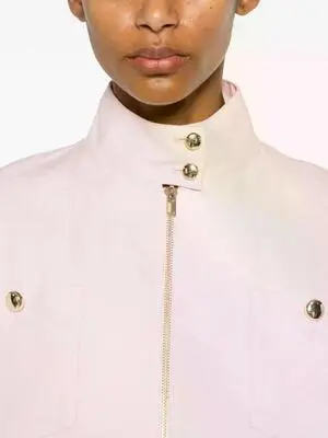 Maje Funnel Neck Zip-up Jacket