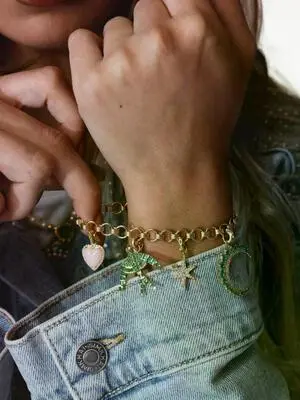 STORROW JEWELRY 14k Yellow Chain Bracelet