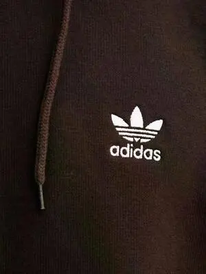 Adidas Logo Embroidered Drawstring Hoodie