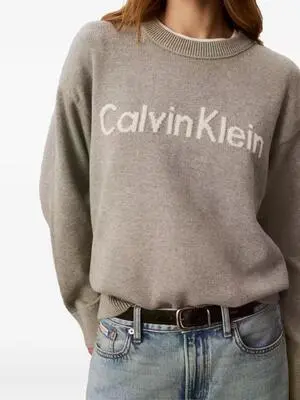Calvin Klein Intarsia Crew Neck Sweater
