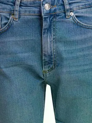 Max Mara Logo-patch Five-pocket Denim Jeans