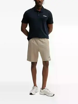 EA7 Logo Series Polo Shirt - Blue