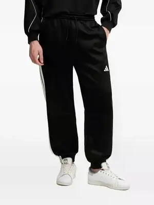 Adidas Stadium Side-stripe Track Pants - Black