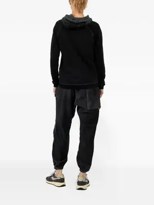 FREECITY Studded Hooded Hoodie
