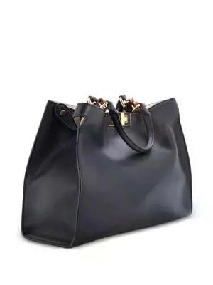 Fendi Peekaboo X-tote Leather Shoulder Bag