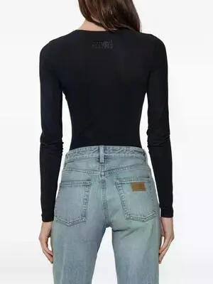 MAISON MARGIELA Signature Numbers Print Bodysuit