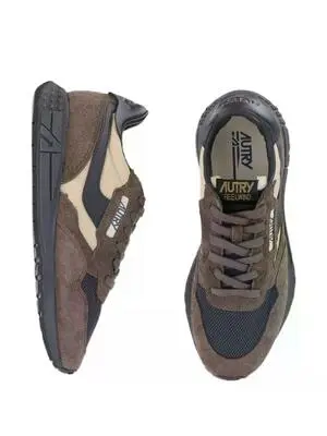 AUTRY Logo-patch Panelled Sneakers