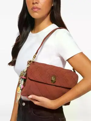 Kurt Geiger Kensington Quilted Canvas Shoulder Bag