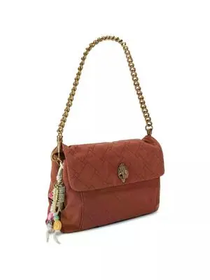 Kurt Geiger Kensington Quilted Canvas Shoulder Bag