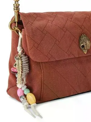 Kurt Geiger Kensington Quilted Canvas Shoulder Bag