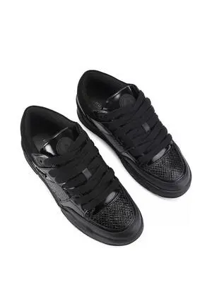 Kurt Geiger Hatton Snake-embossed Sneakers