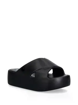 Melissa Cross-strap Platform Slides