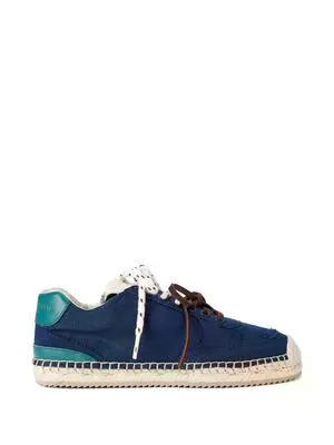 Kurt Geiger Navy Lace-up Sneakers - Blue