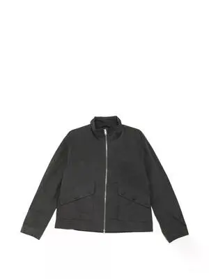 You Must Create Medium High Neck Zip-up Jacket