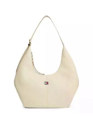 Tommy Hilfiger Logo-plaque Shoulder Bag - Neutrals