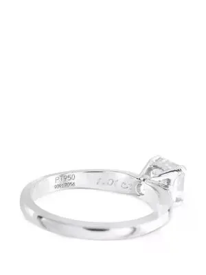 JACOB & CO Platinum Diamond Solitaire Ring