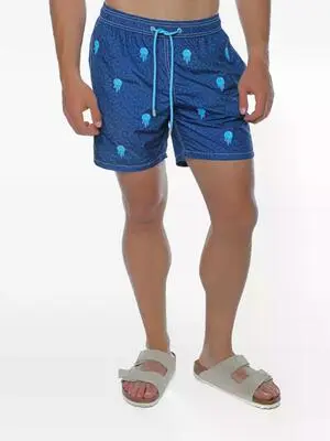 Mc2 Saint Barth Printed Shorts For Men