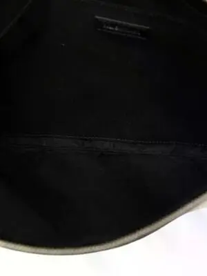 Balenciaga Canvas Navy Clip M Clutch Bag