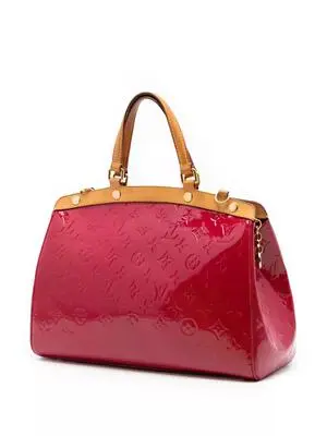 LOUIS VUITTON Monogram Vernis Brea Mm Satchel