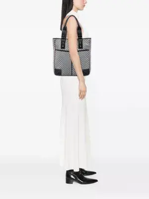 Celine Macadam Canvas Tote Bag