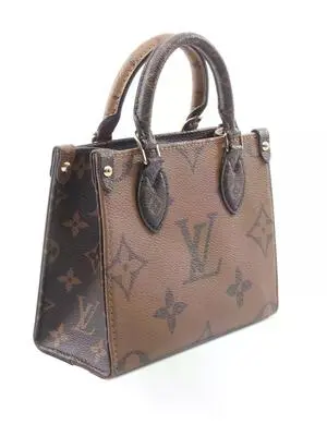 LOUIS VUITTON Monogram Reverse Onthego Bb Satchel