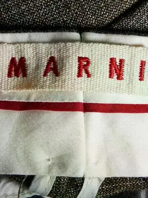 Marni Patterned Cropped Trousers