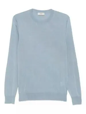 FERRANTE Crew-neck Sweater - Blue