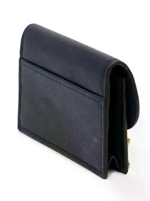 Dior Goatskin Saddle Bloom Card Holder