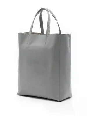 Celine Grained Calfskin Vertical Cabas Tote Satchel