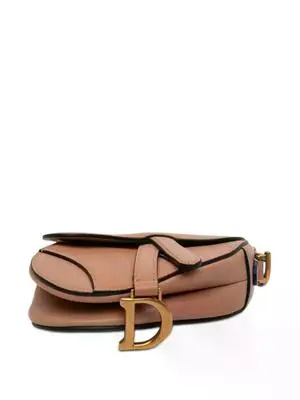 Dior Micro Goatskin Saddle Bag Satchel