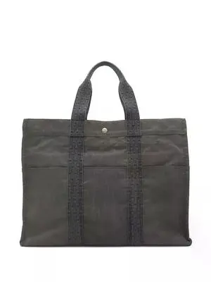Hermès Herline Gm Tote Bag - Grey