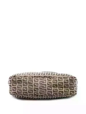 Fendi Zucchino Canvas Shoulder Bag