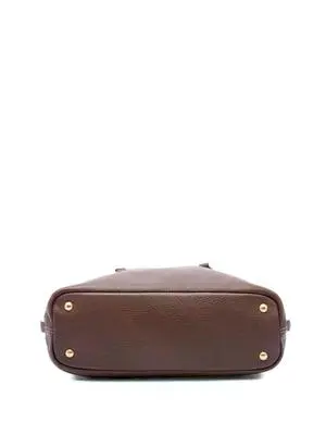 Prada Vitello Daino Side Zip Shopper Tote Bag