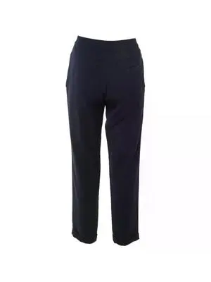 Maje Laurent Pleated Straight-leg Trousers