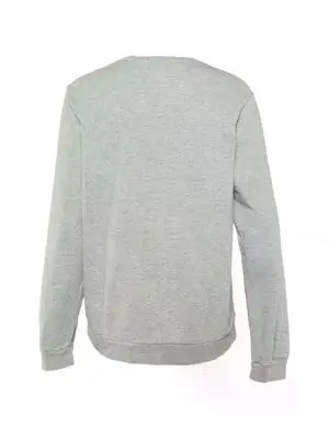 Moschino Logo Print Crew Neck Sweater
