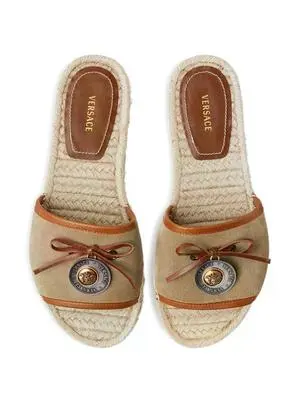 Versace Medusa Plaque Espadrilles