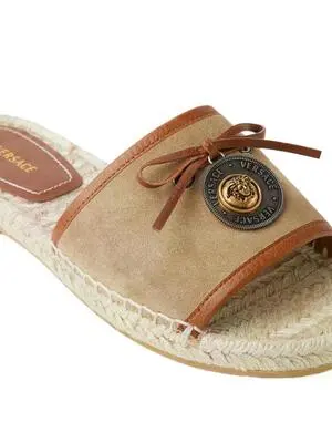 Versace Medusa Plaque Espadrilles
