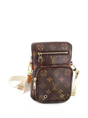 LOUIS VUITTON Monogram Canvas Utility Phone Sleeve Bag