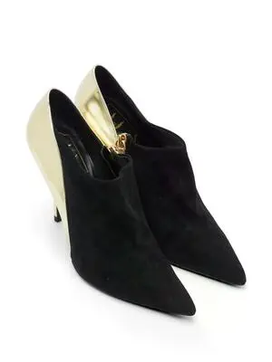 ROGER VIVIER Leather And Suede Pointed Pumps