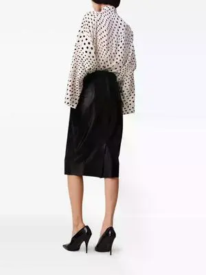 Stella McCartney Polka Dot Pussy-bow Blouse