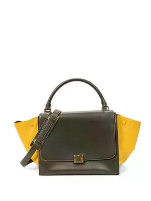 Celine Trapeze Handbag - Green