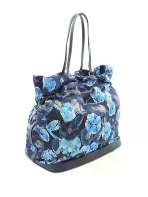 LOUIS VUITTON Limited Edition Monogram Nylon Ikat Noefull Mm Bucket Bag