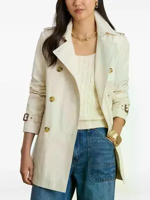 Ralph Lauren Double-breasted Belted Trench Coat